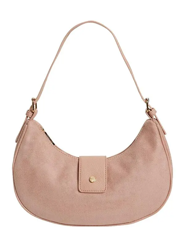 MALI + LILI Vegan Leather Two-piece Handbag Set - Blush