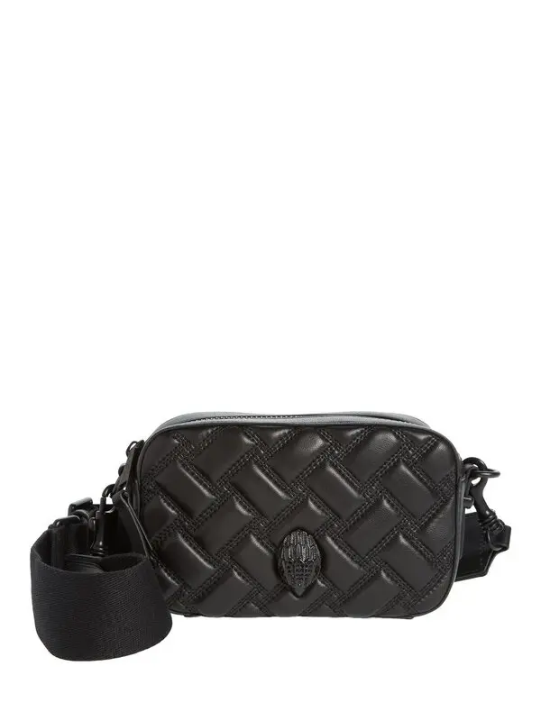 Kurt Geiger Kensington Small Leather Camera Bag - Black