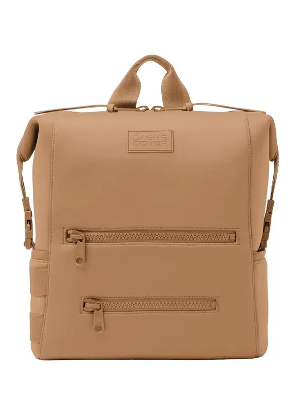 Dagne Dover Indi Large Water Resistant Diaper Backpack - Camel