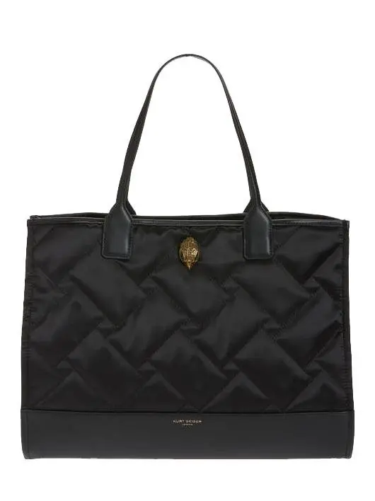 Kurt Geiger Quilted Shopper Bag - Black