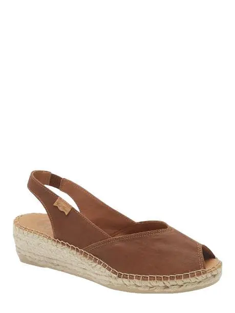 TONI PONS Bernia Espadrille Wedge - Marro