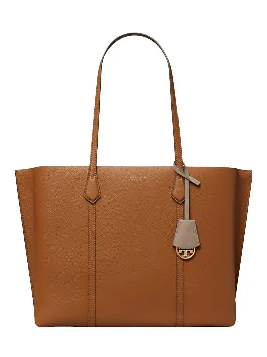 Tory Burch Perry Triple Compartment Tote - Light Umber