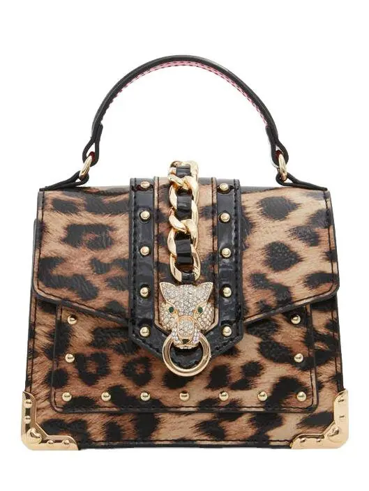 Aldo Top Handle Crossbody Bag - Brown Multi