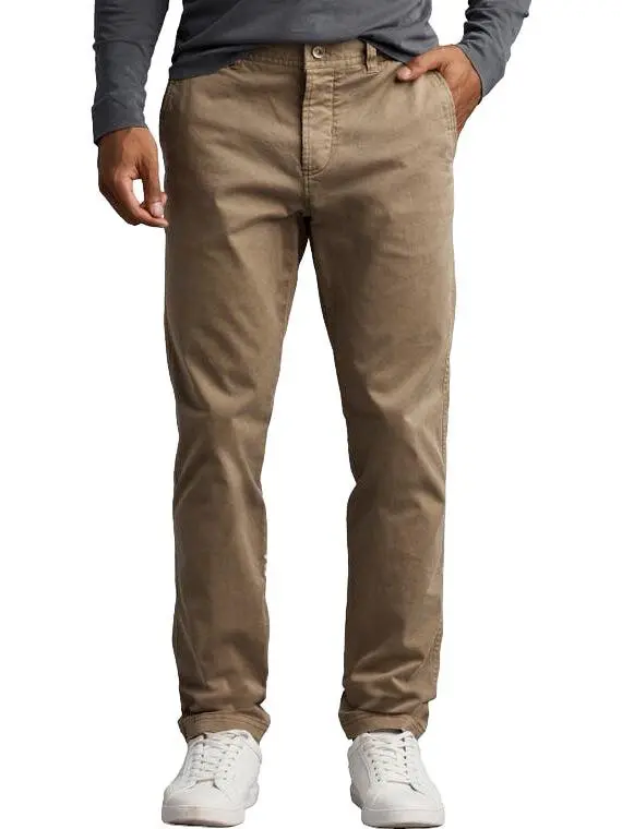ROAN Raleigh Stretch Cotton Chino Pants - Dune
