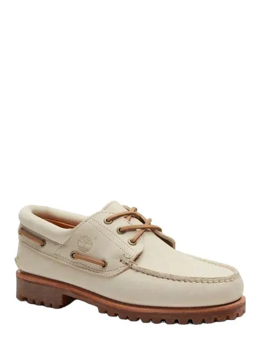 Timberland Authentic Boat Shoe - Light Beige Nubuck