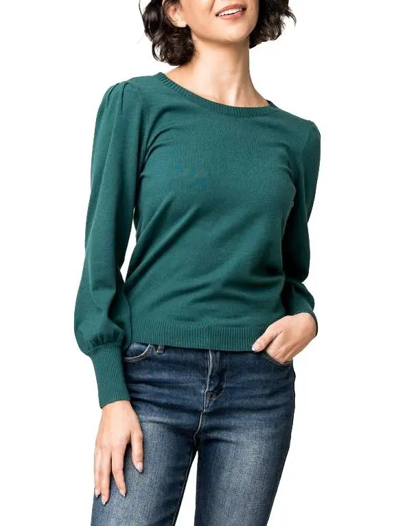 GIBSONLOOK Blouson Sleeve Sweater - Storm