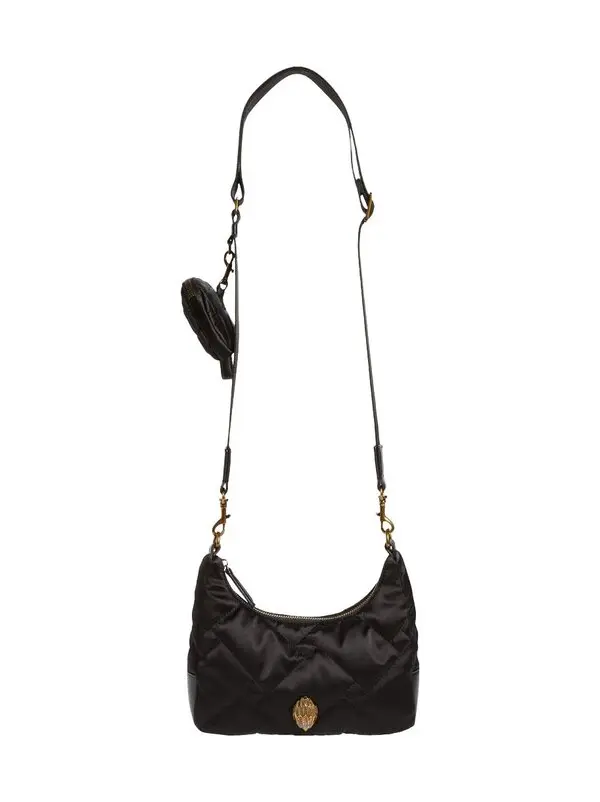 Kurt Geiger Quilted Crossbody Bag - Black
