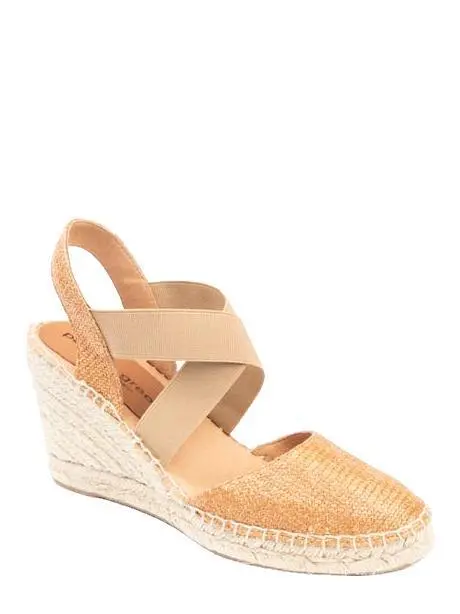 PATRICIA GREEN Mila Espadrille - Cognac Raffia