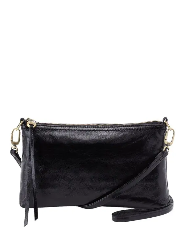 Hobo Darcy Convertible Leather Crossbody Bag - Black