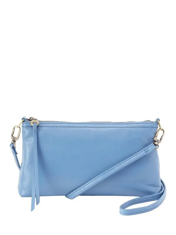 Hobo Darcy Convertible Leather Crossbody Bag - Faded Denim