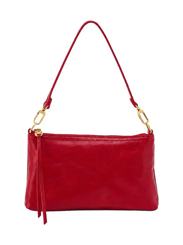 Hobo Darcy Convertible Leather Crossbody Bag - True Red