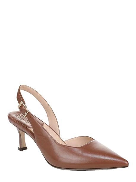 27 EDIT NATURALIZER Felicia Slingback Pointed Toe Pumps - Caramel