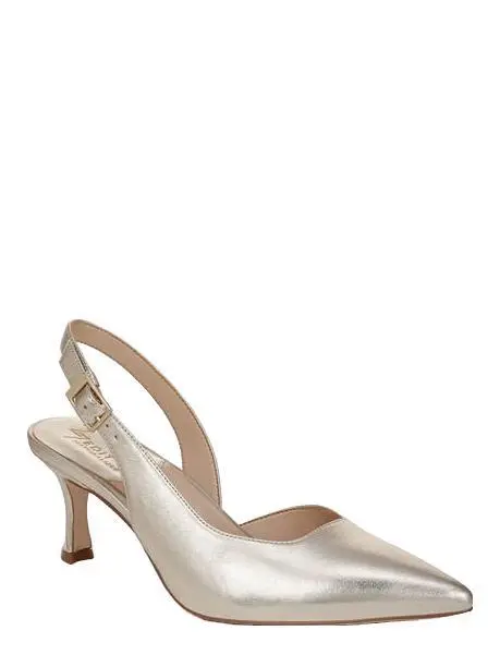 27 EDIT NATURALIZER Felicia Slingback Pointed Toe Pumps - Champagne