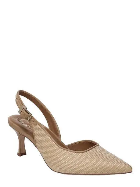 27 EDIT NATURALIZER Felicia Slingback Pointed Toe Pumps - Walnut Wake
