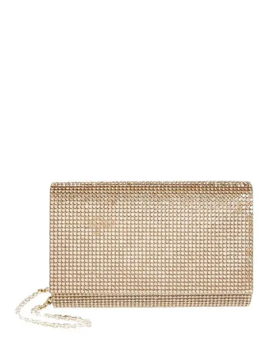 Judith Leiber Fizzy Beaded Clutch - Champagne Prosecco
