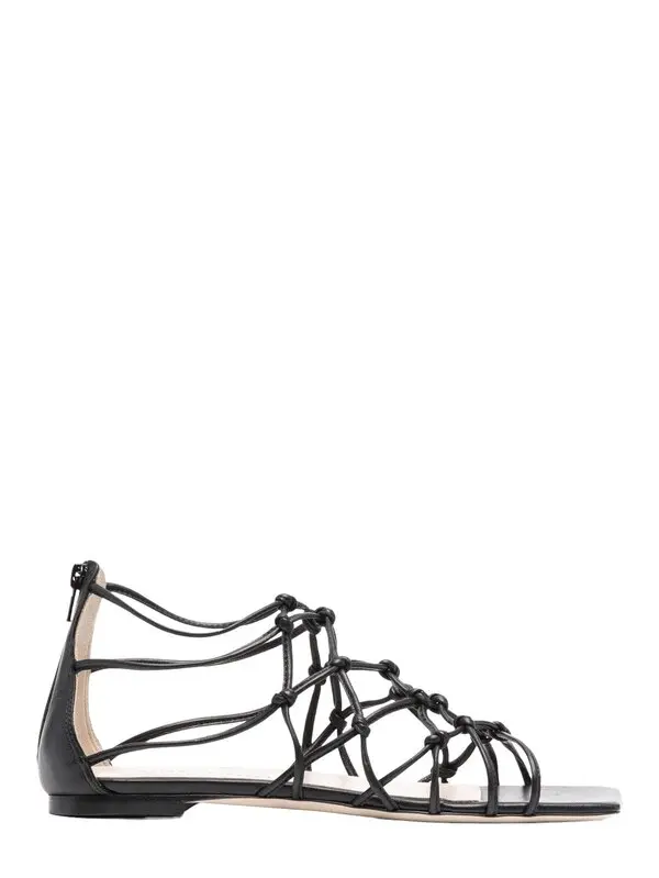 Fabiana Filippi Lace Sandals - Black