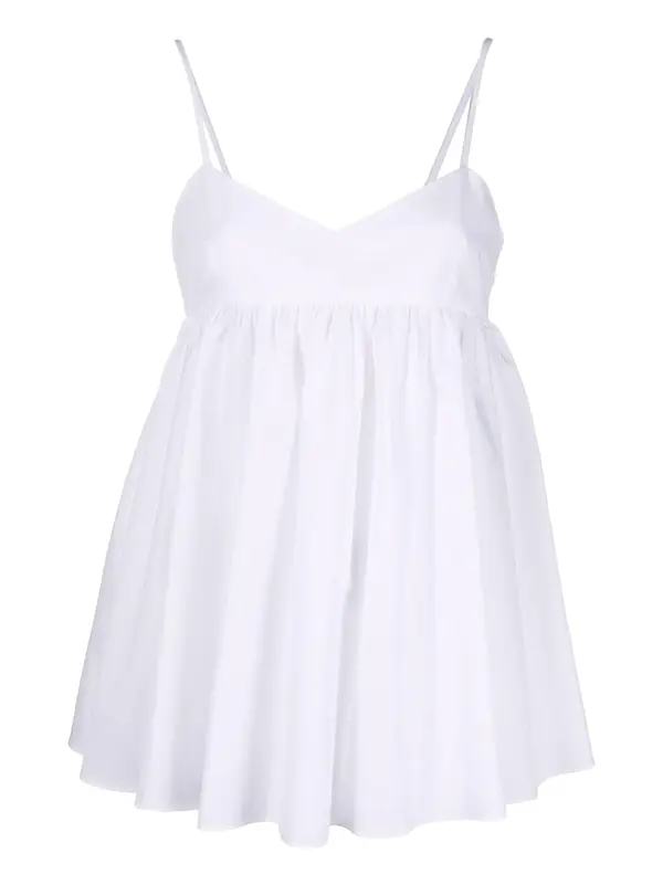 Aspesi Spaghetti-strap Top - White