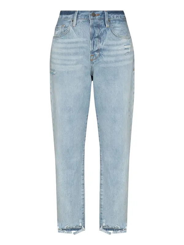 FRAME Le Original Ripped Jeans - Blue