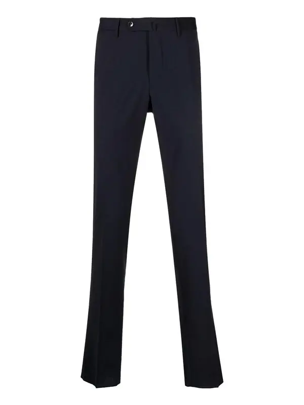 PT TORINO Slim Tailored Trousers - Blue