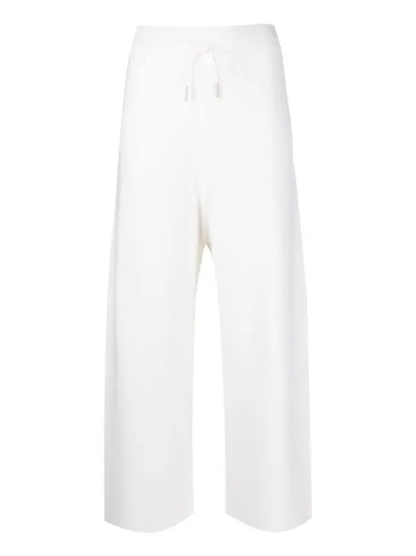 Fabiana Filippi Elastic Waist Palazzo Trousers - White