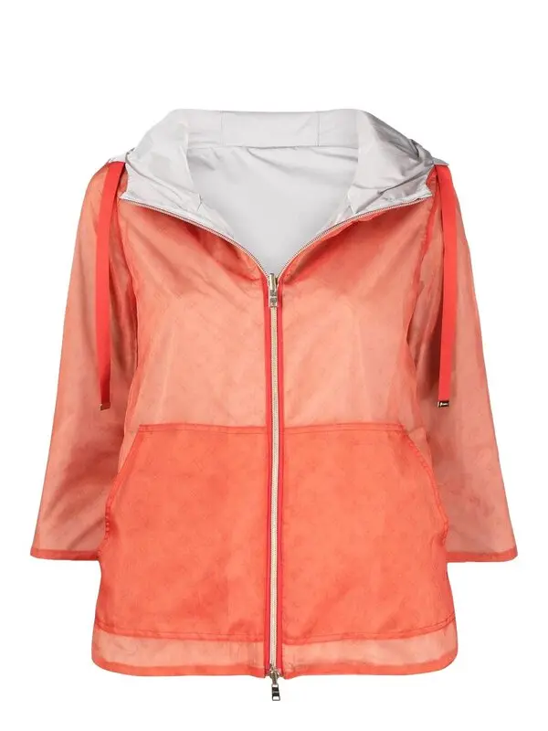 Herno Reversible Hooded Jacket - Orange