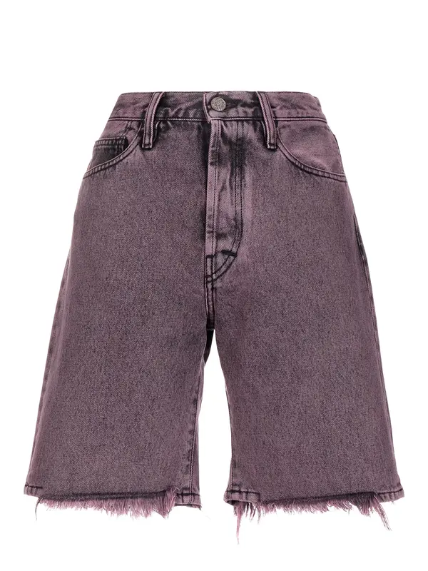 Aries Denim Shorts - Pink