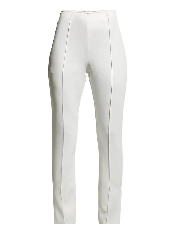 Cinq À Sept Brianne Slit-leg Trousers - Ivory