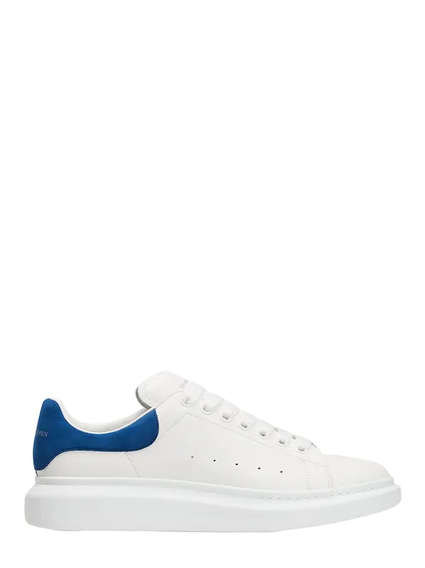 Alexander McQueen Oversized Sneakers - White/blue