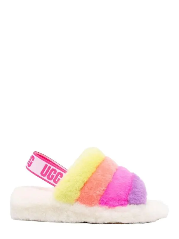 UGG Fluff Yeah Sheepskin Slides - Pink