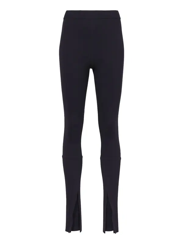 Proenza Schouler Split-cuffs Leggings - 001 Black