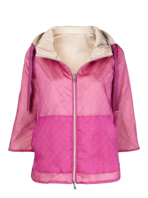 Herno Logo-print Jacket - Pink