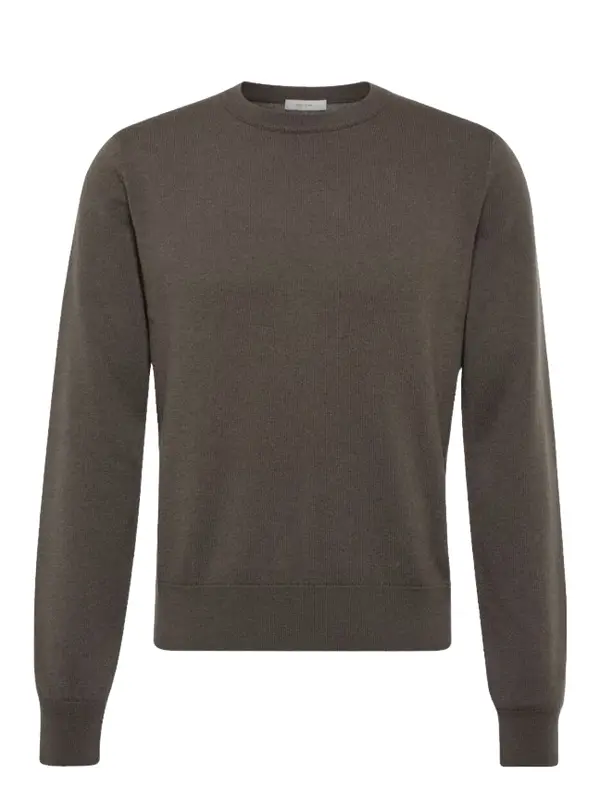 THE ROW Benji Cashmere Sweater - Green