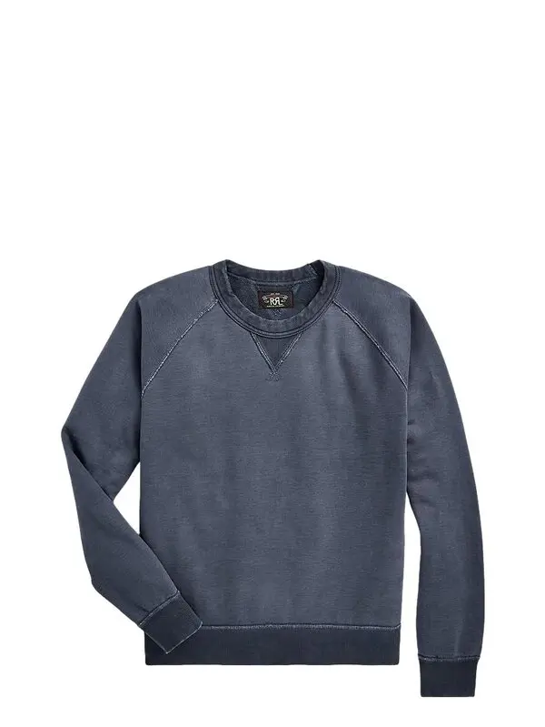 Ralph Lauren Garment-dyed French Terry Sweatshirt - Navy