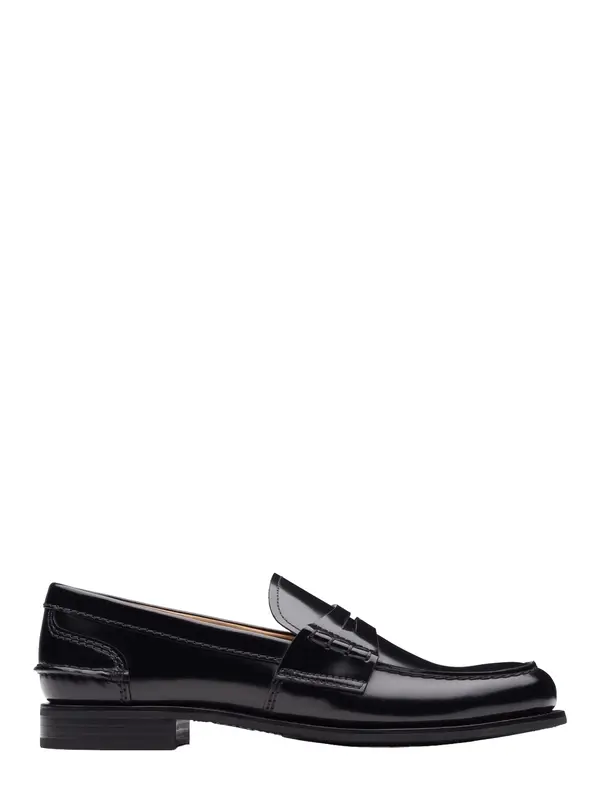Church's Pembrey W Polished Fumé Loafers - Black