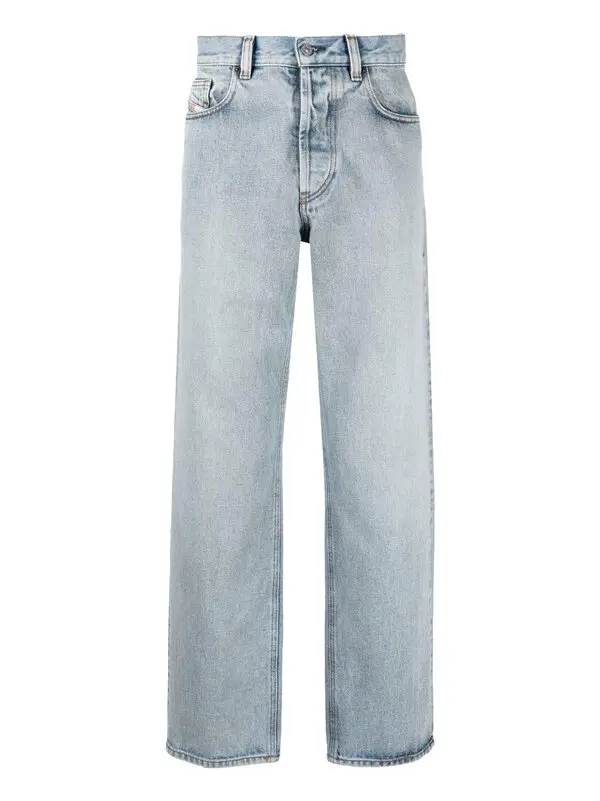 DIESEL® 2010 D-macs 09c14 Straight-leg Jeans - Blue