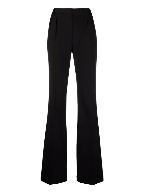 Saint Laurent Tailored Straight Trousers - Black