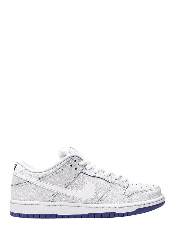 Nike Sb Dunk Low Premium Game Royal Sneakers - White