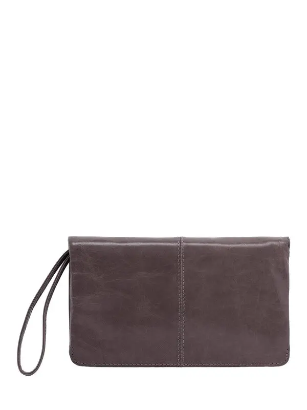 Hobo Leather Zip Clutch - Hearthstone