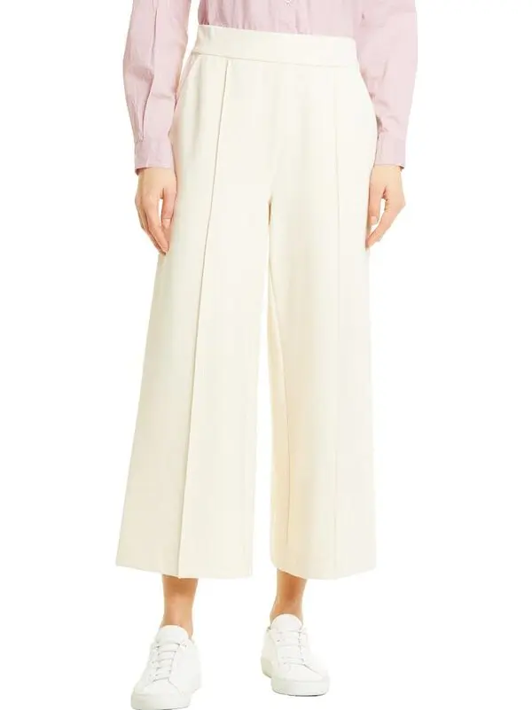 MASAI COPENHAGEN Piana Pleated Pants - Whitecap