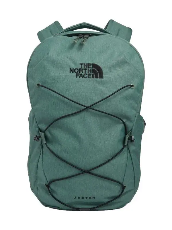 The North Face Jester Backpack - Duck Green Dark Heather/ Black