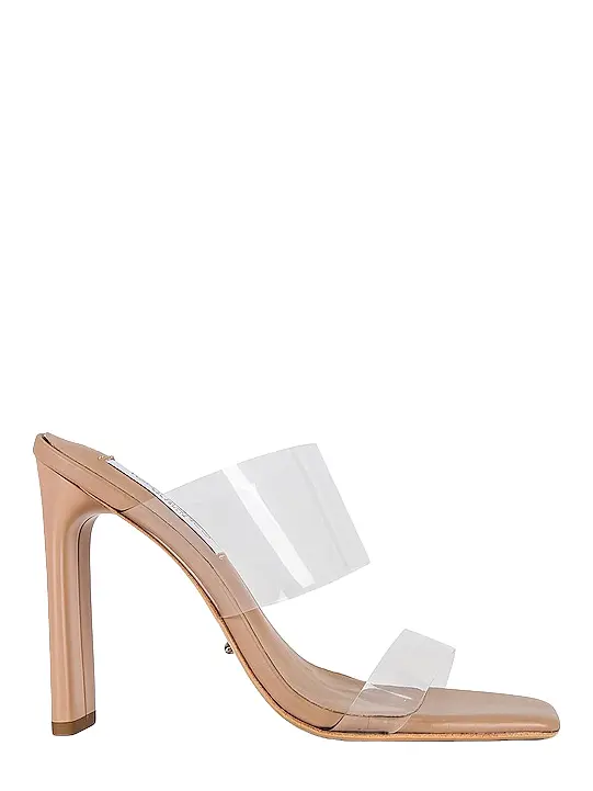 TONY BIANCO Fresco Sandal - Clear Vinylite & Skin Nappa