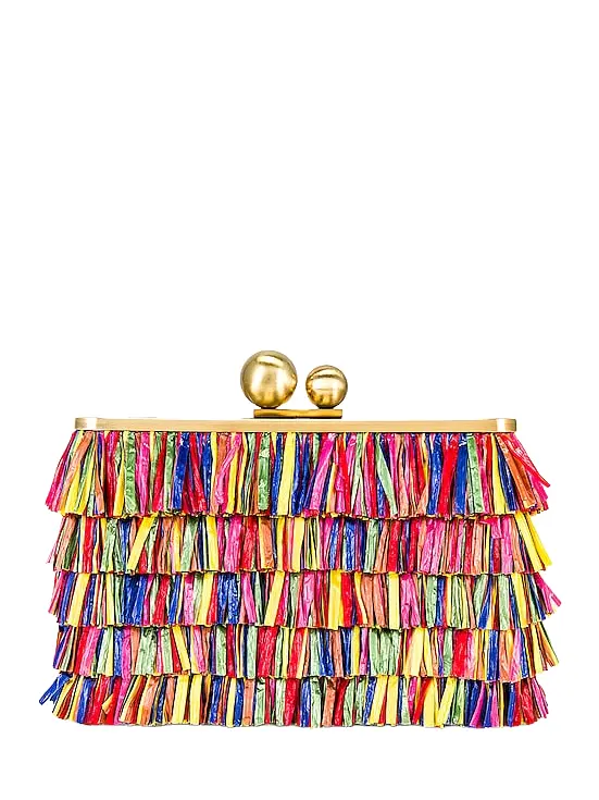 OLGA BERG Carlita Carnivale Clutch - Multi