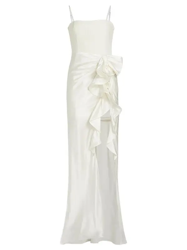 Cinq À Sept Drina Sleeveless Gown - Ivory