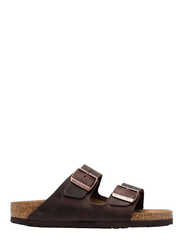 BIRKENSTOCK Arizona Flat Sandals - Brown