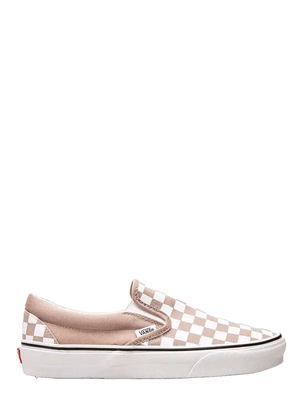 VANS Classic Slip-on Checkerboard Sneakers - Neutrals