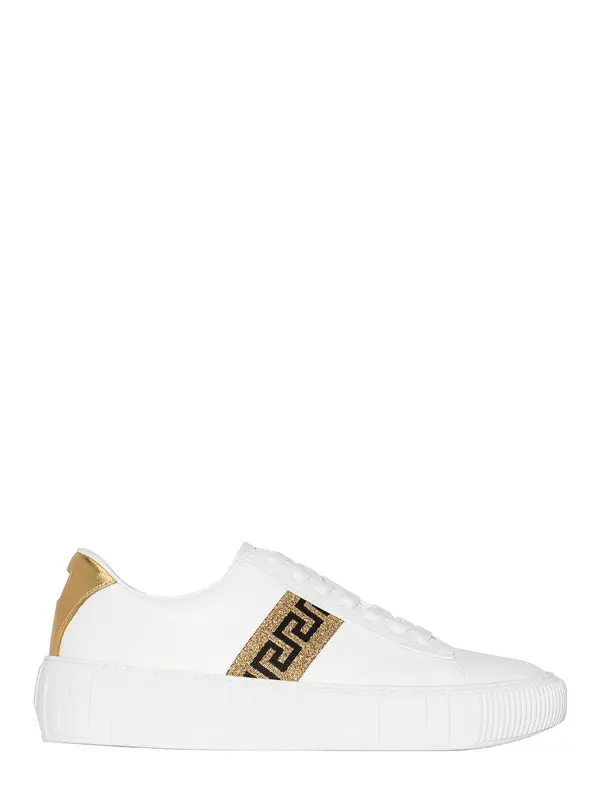 Versace Greca Low-top Sneakers - White