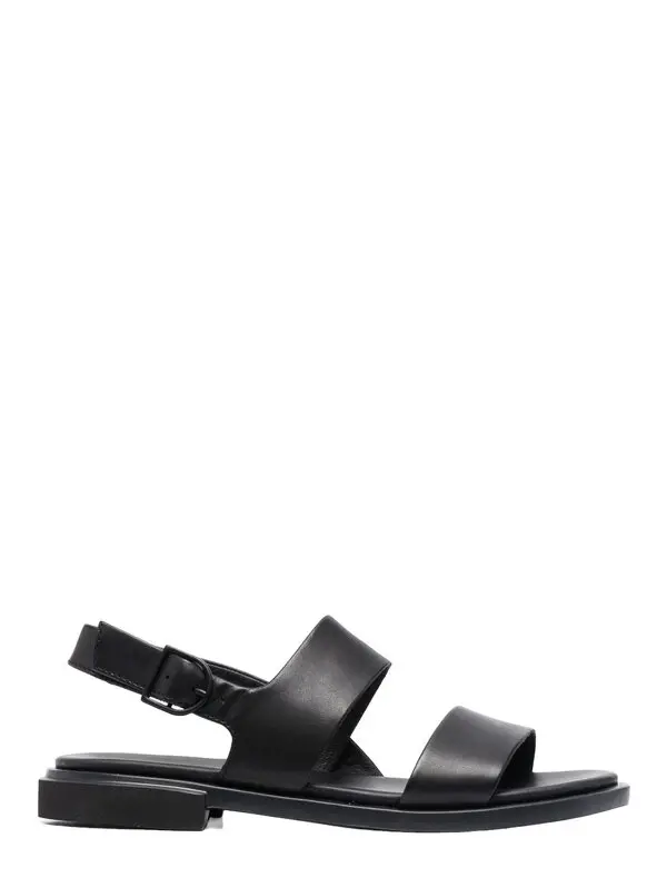 Camper Edy Slingback Leather Sandals - Black