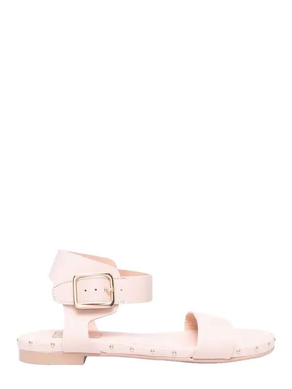 Agl Sveva Leather Sandals - Pink