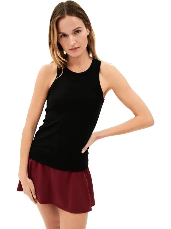 Splits59 Venus High Waist Rigor Skort - Bordeaux