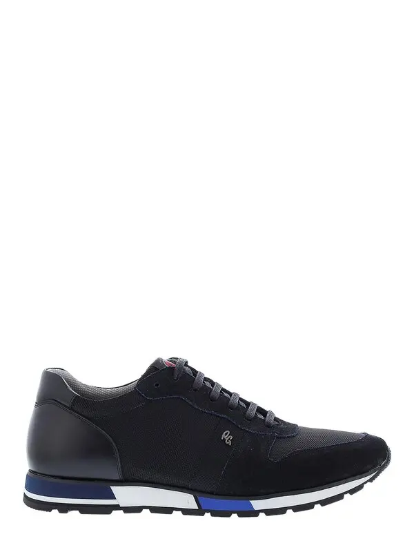Robert Graham Tropix Canvas Runner Sneakers - Black